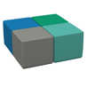 Factory Direct Partners SoftScape Cube 4 Piece Soft Seating & Reviews | Wayfair